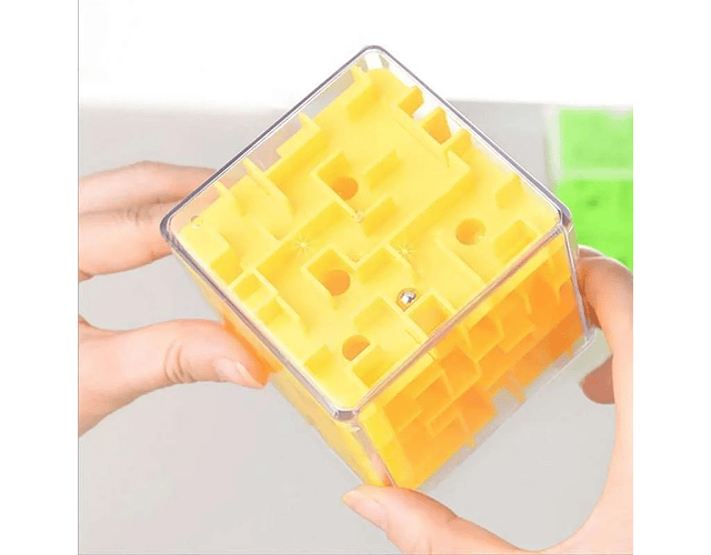 CUBO LABERINTO 3D GRANDE – Nube de Colores