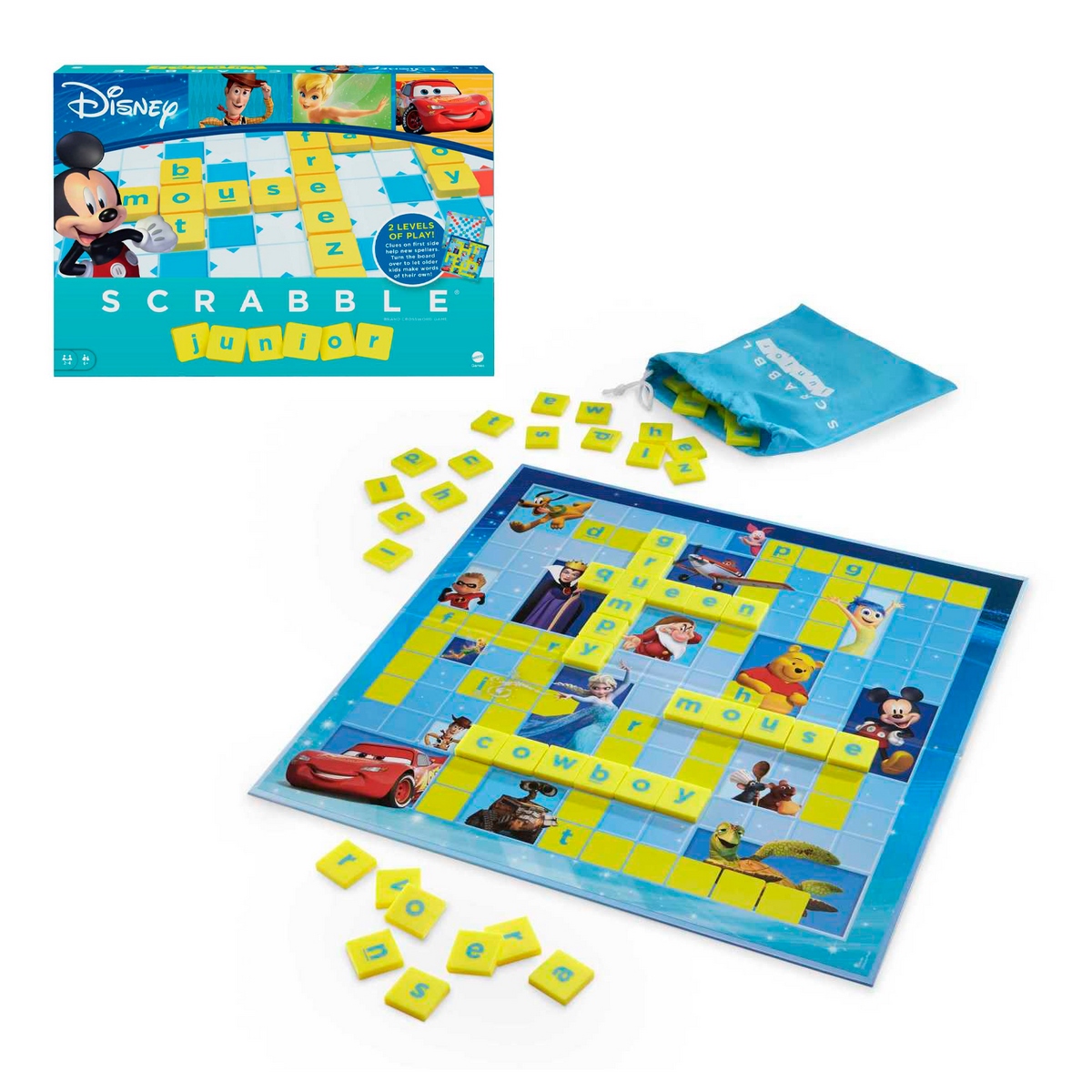 SCRABBLE JUNIOR DISNEY – Nube de Colores