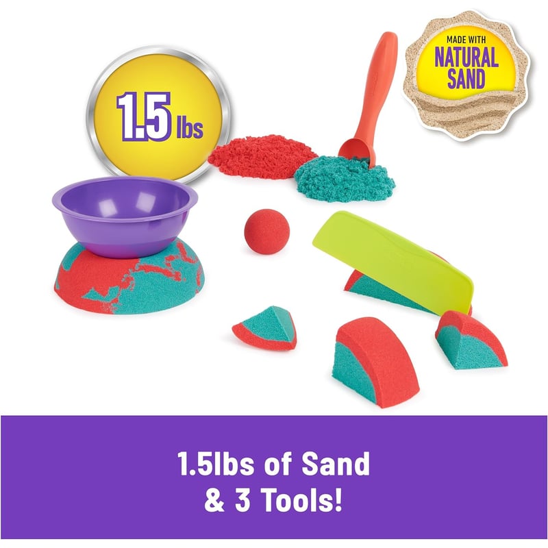 KINETIC SAND – ARENA MÁGICA 1 KILO – Nube de Colores