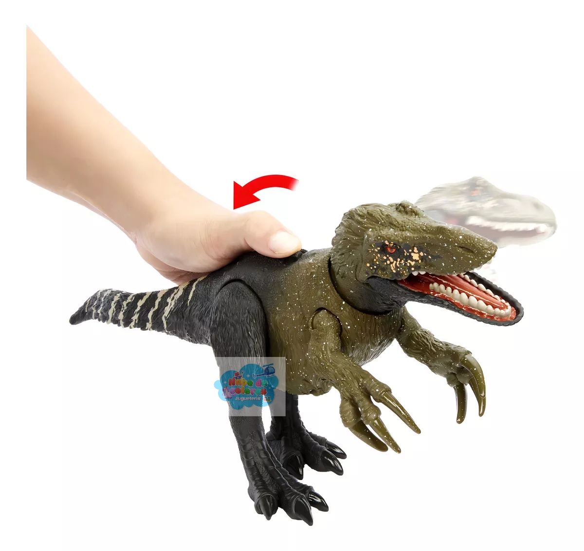 JURASSIC WORLD – ORKORAPTOR – Nube de Colores