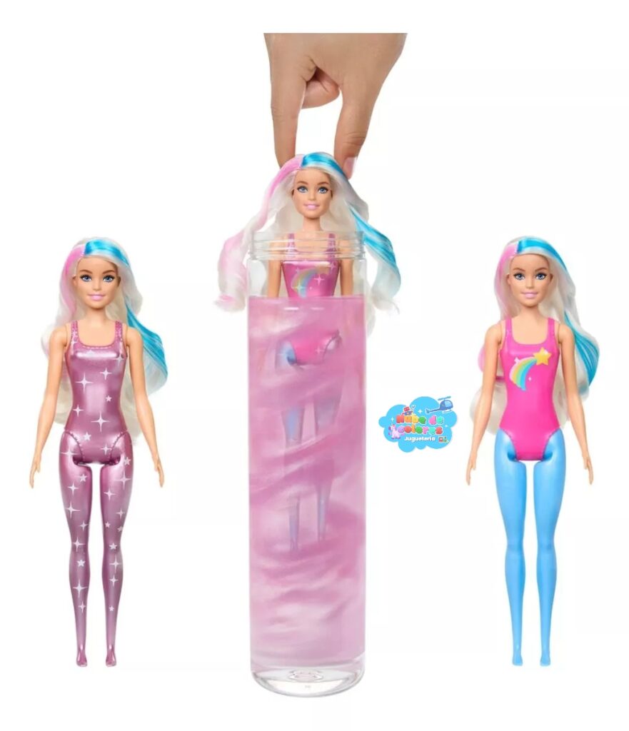 BARBIE – SÚPER REVELACIÓN DE COLOR – Nube de Colores