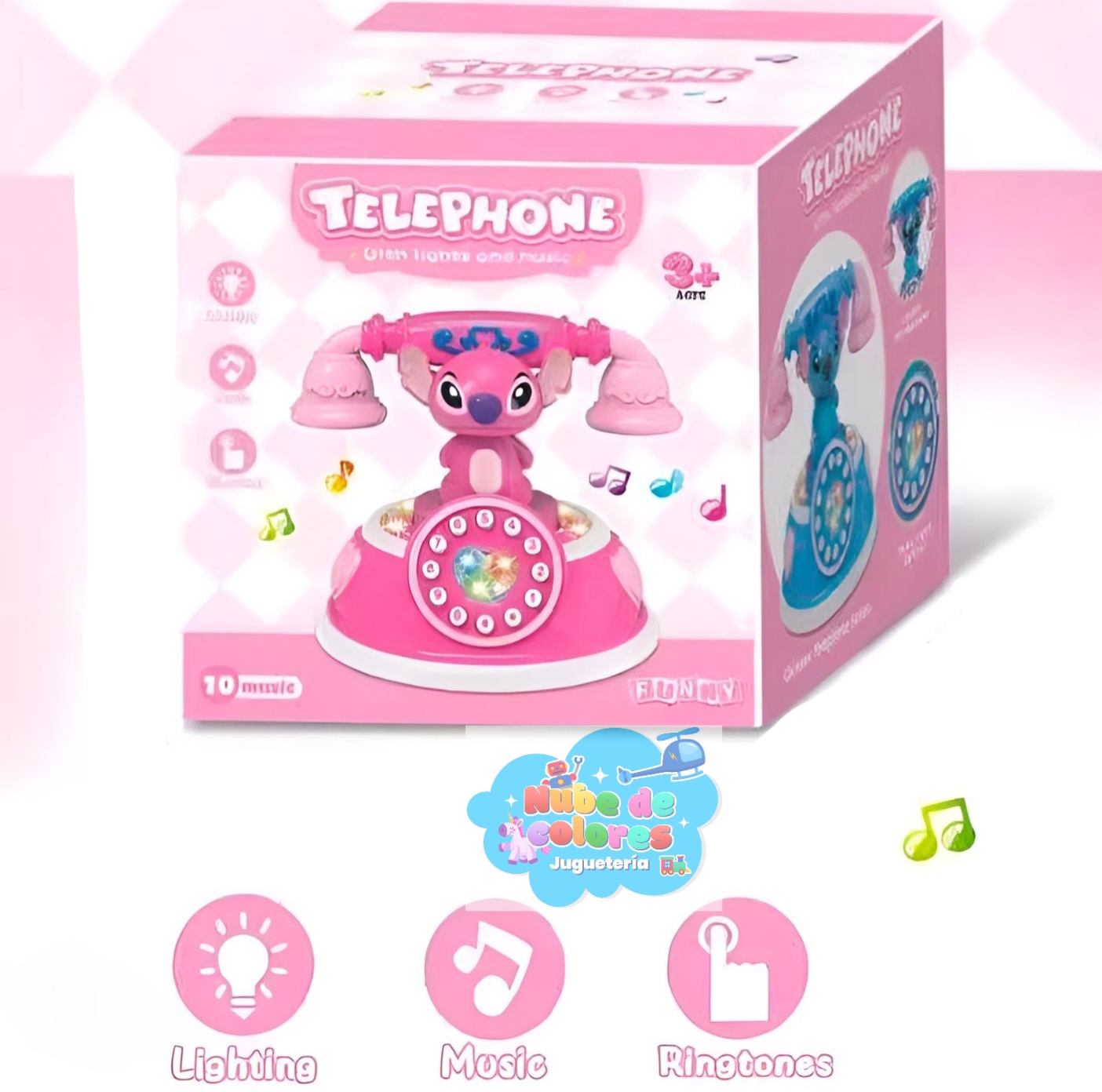 TELÉFONO DE STICH – Nube de Colores