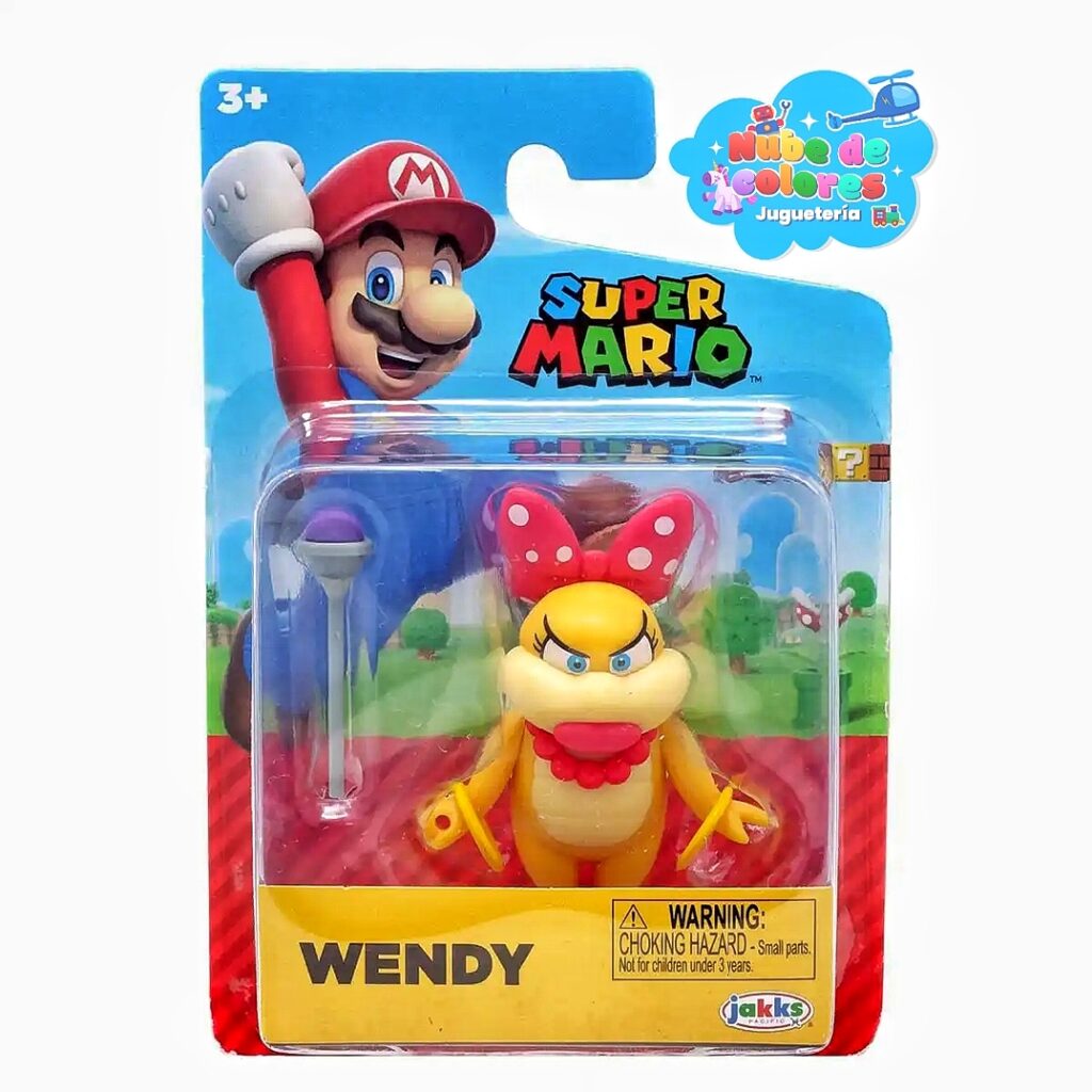 WENDY O. KOOPA – SUPER MARIO – Nube de Colores