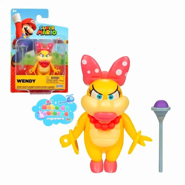 WENDY O. KOOPA – SUPER MARIO – Nube de Colores